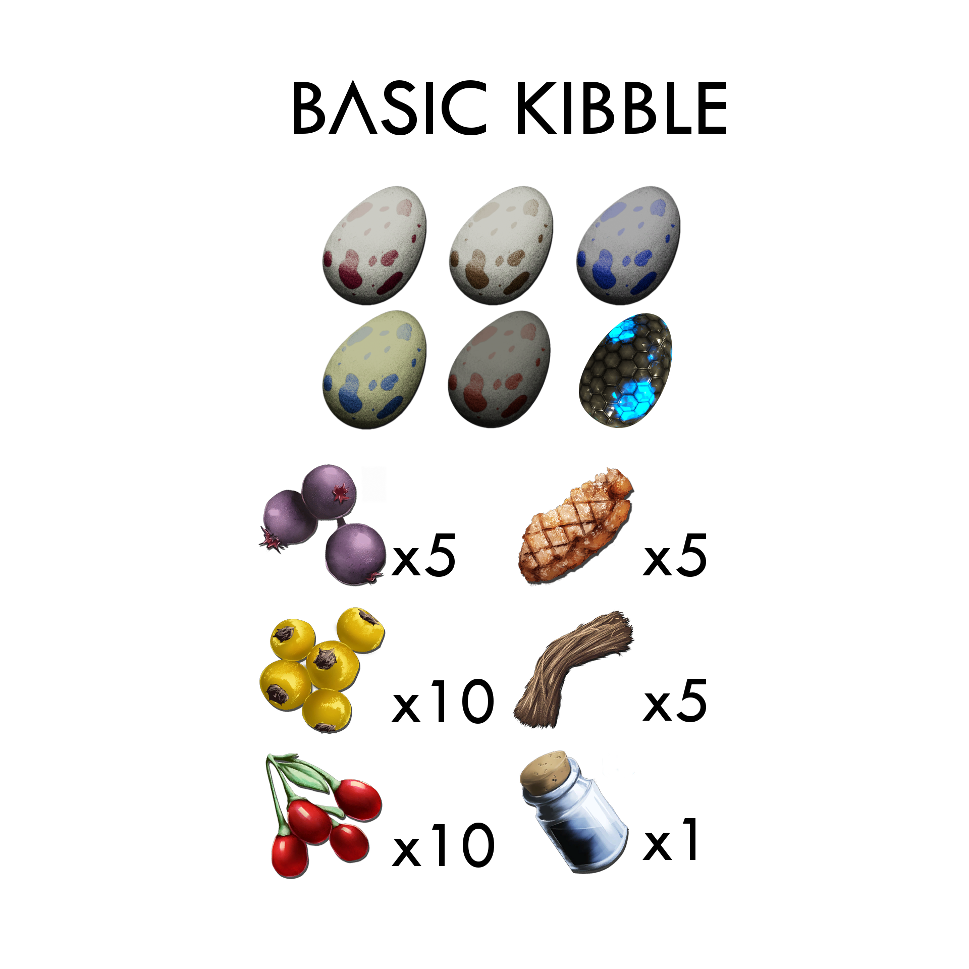 Updated Kibble Recipes | ARK:Paint | The Best Paint ARK Warpaint ARK ...