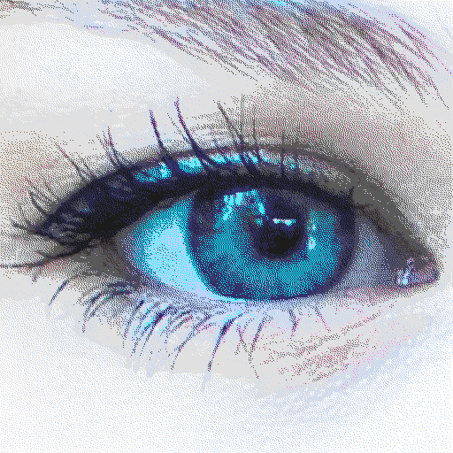 Blue Eye #1 – BigCanvas (512×512) | ARK:Paint | The Best Paint ARK ...